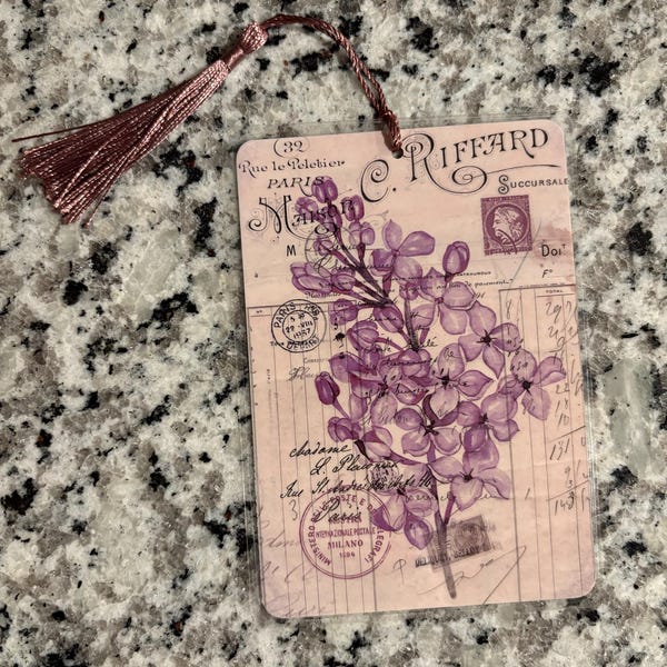 Cosmic Ticket Bookmarks With Charms Set of Three Space Bookmarks With ...