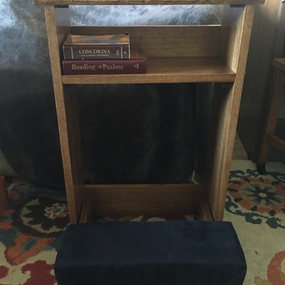 Folding Prayer Kneeler Kneeling Bench Catholic Altar Home Altar Shrine ...