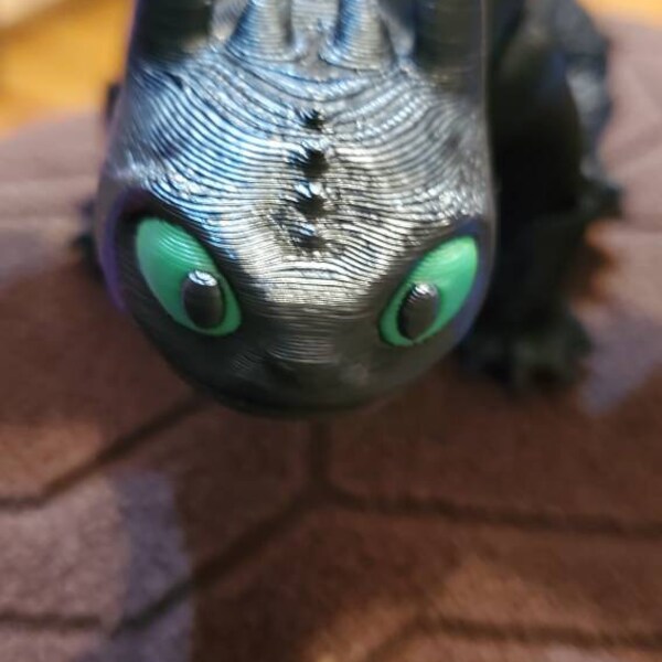 HTTYD 3D Printed Articulated Toothless - Etsy Canada