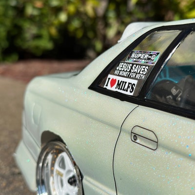 1:10 Scale Die Cut Bumper Stickers Hip Hop - Etsy