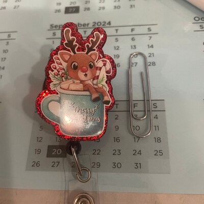 Skeleton Reading, Badge Reel, Teacher Badge Reel, Retractable, Lanyard ...