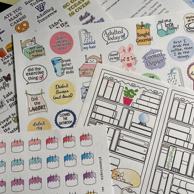 Adulting Planner Stickers Positive Stickers Success Stickers Adulting ...
