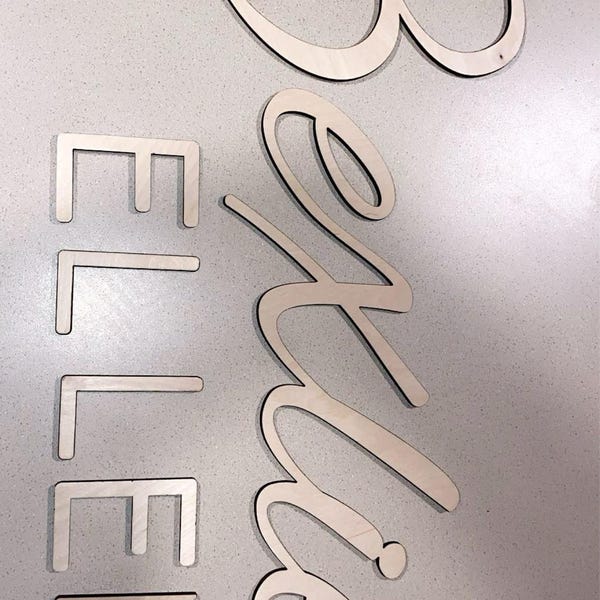 Personalized Business Acrylic Sign I Clear Floating Sign I Business ...