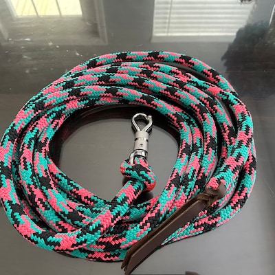 Custom Finesse Loop Reins, Finesse Style Yacht Rope Reins, Rope Reins ...
