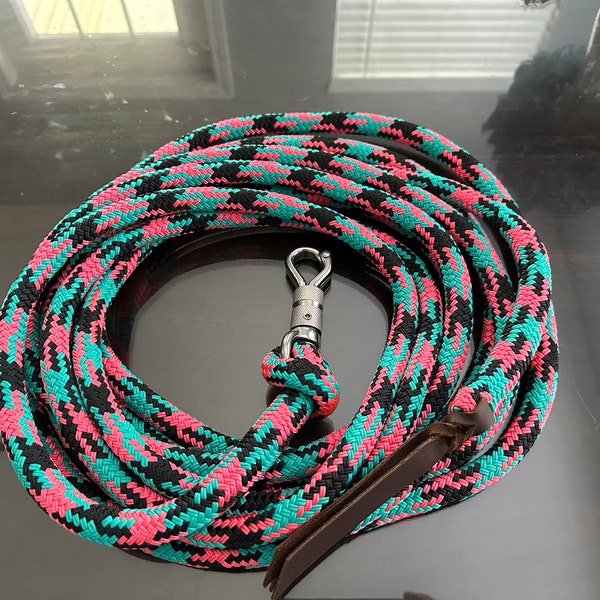 Custom 22 Foot Lead Rope, Yacht Rope Lead, Yacht Rope Lunge Line ...