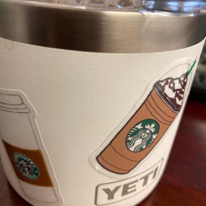 Starbucks Sticker Pack Bundle, Planner Stickers, Custom Stickers - Etsy