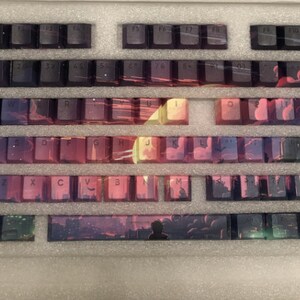 Cute Red Panda Keycap, Cute Animal Keycap Set 142PCS, MAO Keycaps, PBT ...