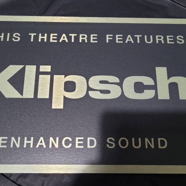 CUSTOM ORDER | Home Theatre Signs | Signage | Cinema Decor - Etsy