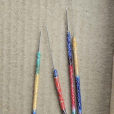 Mukaish Badla Metal Flat Metallic Thread Tape Embroidery Wire for ...