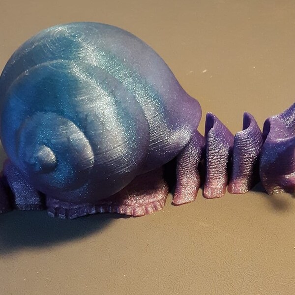 Flexi Snail STL File – Articulated 3D Printing Download - Etsy