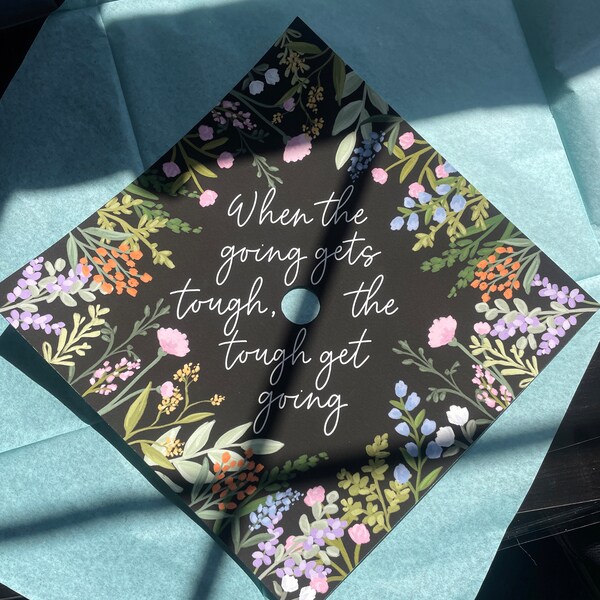 Custom Graduation Cap | Hand-painted Graduation Cap | Graduation Cap ...