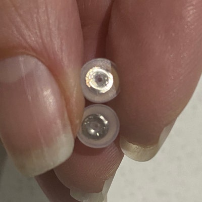 18K Solid Yellow Gold Large Bolt Ring Clasp Spring Loaded Trigger Claw ...