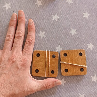 Triangle Weaving Tablets Oaken Tablets Tablet Weaving Cards - Etsy