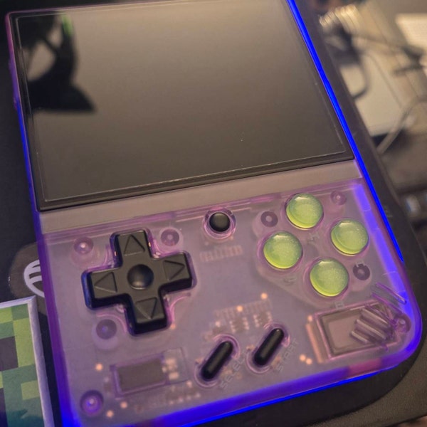 Anbernic RG35XX SP Black NES Mod Buttons and Sticker device Not ...