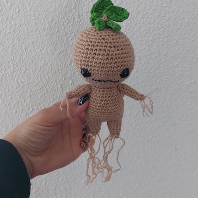 Eichiki the Tanuki Amigurumi Pattern / Diy Crochet Doll - Etsy