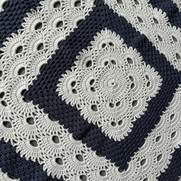 Grandma's German Shells Blanket Pattern / PDF Instant Download ...