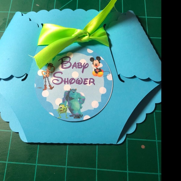 3 Diaper Card Templates Digital Cut SVG DXF Files Baby Shower ...