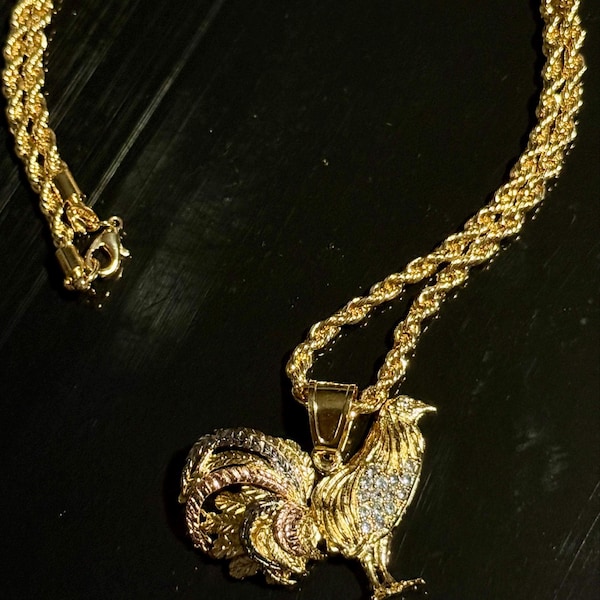 14K Gold Filled Soccer Boot Shoes Pendant Necklace 22" • Curb Link ...