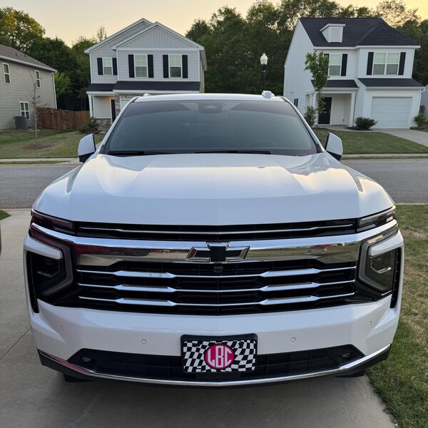 Pink Bow License Plate for Women Cute Pink Car Accessories for Teens ...