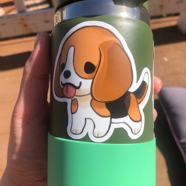 Vinyl Sticker Beagle - Etsy