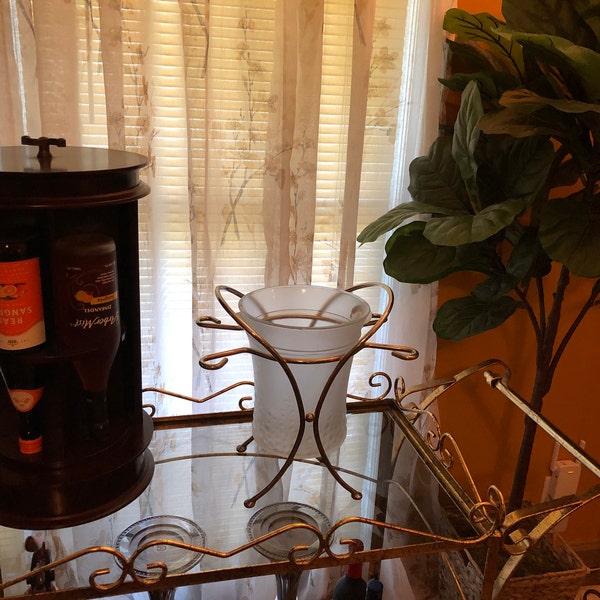 Vintage Amber Glassware Milano Lido Pattern Bump Crinkle Glass Pitcher ...