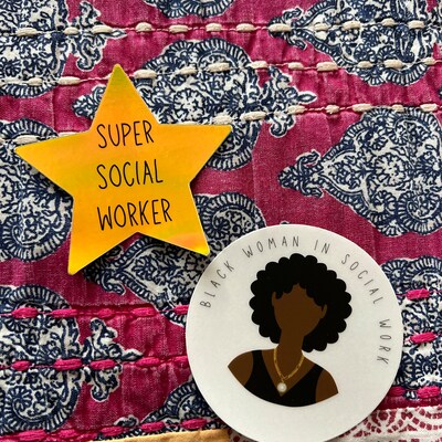 Child Welfare Social Worker Sticker - Etsy