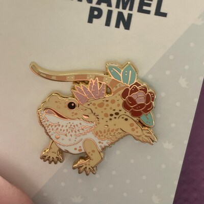 Pink Axolotl Pin Axolotl Pin Enamel Pins Enamel Pin - Etsy