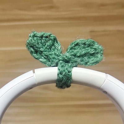 PDF DOWNLOAD Crochet Sprout Cable Tie and Bookmark Pattern / Crochet ...