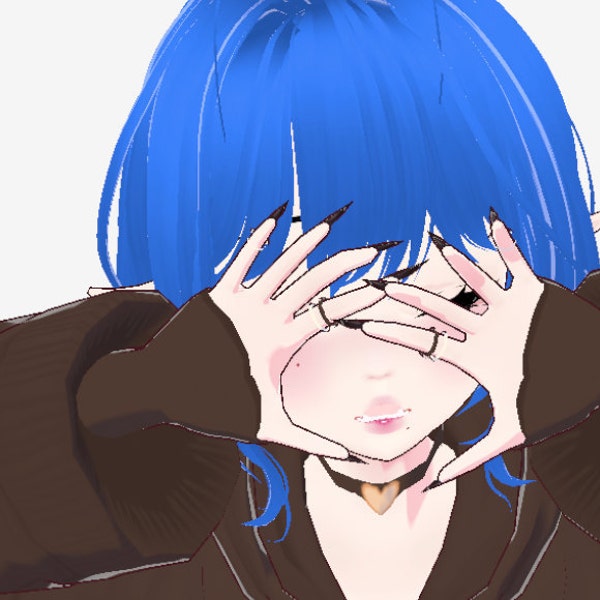 Vroid Texture Set Long Nails| Unas Largas - Etsy