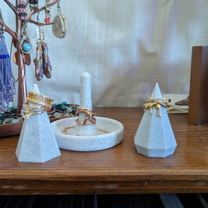 3D Printed Ring Holder Multi Color Women's Gift, Wedding Gift, Fun Art ...