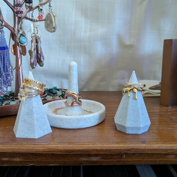 3D Printed Ring Holder Multi Color Women's Gift, Wedding Gift, Fun Art ...