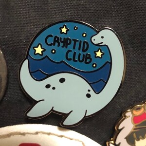 Cryptid Club Hard Enamel Pin - Etsy