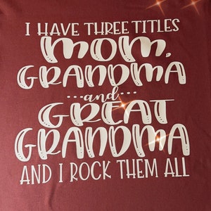 Three Titles SVG All Names Shown Included Mom Grandma - Etsy