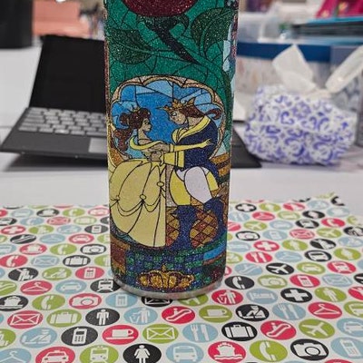 Princess Peach Stained Glass Window Bundle PNG Color/black & White ...