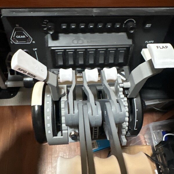 Prodesksim G58 Baron Twin Engine Piston Realistic Throttle/fuel Mixture ...