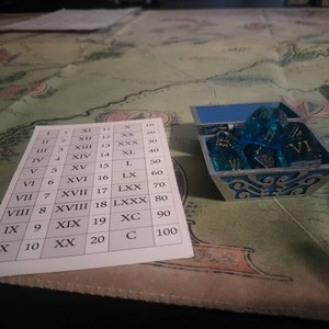 Winter Ice 7 Piece Dice Set - Etsy