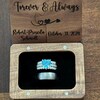 Wooden Ring Puzzle Box, Personalized Better Together Ring Box, Engraved ...
