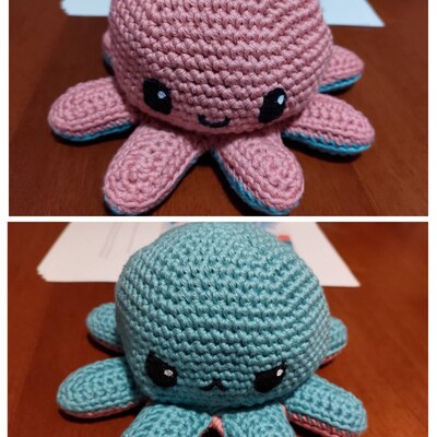 PATTERN: Crochet Reversible Octopus Pattern - Etsy