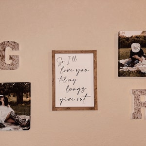 Forever After All Wood Sign Above Bed Master Bedroom - Etsy