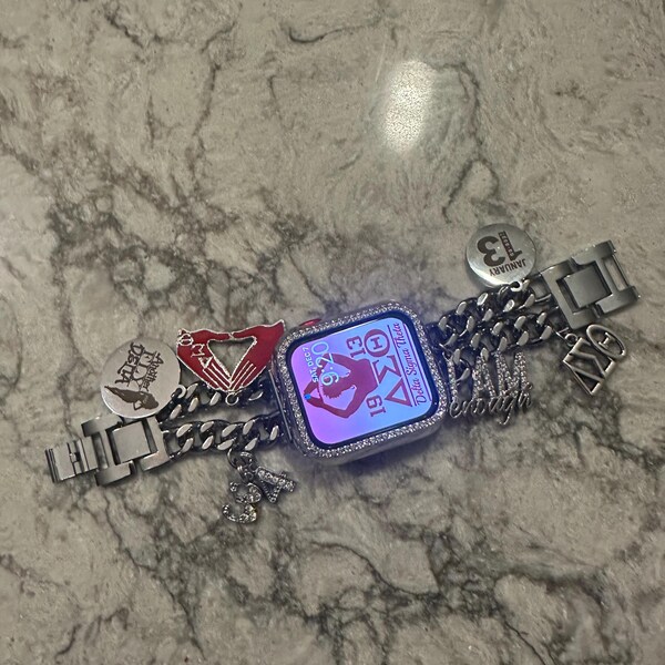 Delta Key Ring - Delta Sigma Theta Key Ring - Sorority Key Ring - DST ...