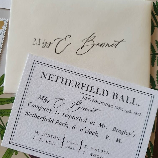 Jane Austen's Pride and Prejudice Bookmark - Elizabeth Bennet's ...