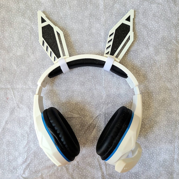 Mecha Cat Headphone Ears - Futuristic Bunny Headset Attachments ...