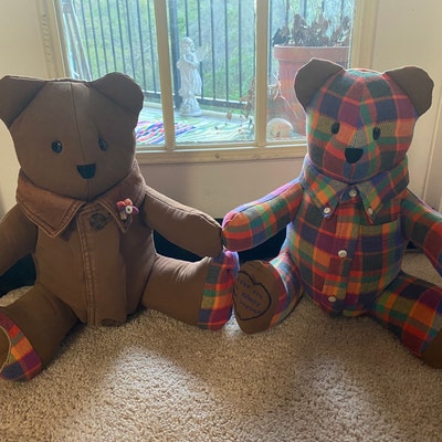 Memory Bears Keepsake Teddy Bears Custom Made From Your Loved Ones ...