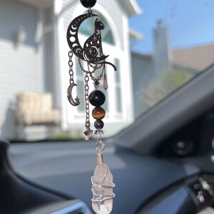 Seashell and Sea Glass Car Charm Car Suncatcher - Etsy