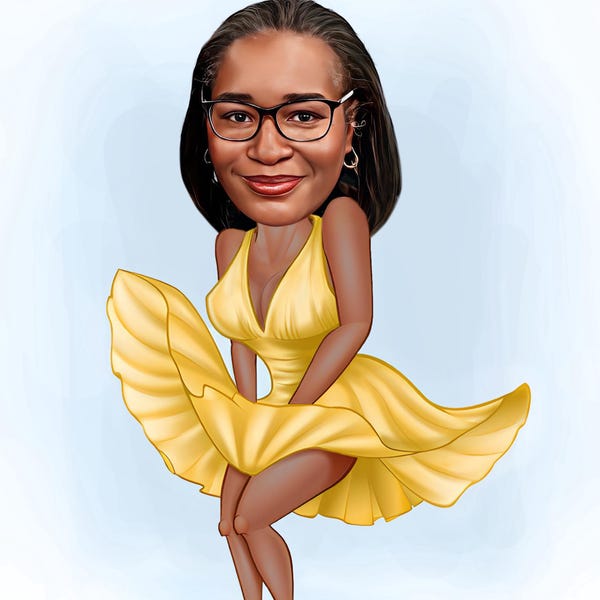 Cartoon Principal Portrait, Principal Gift, Personalized Principal ...