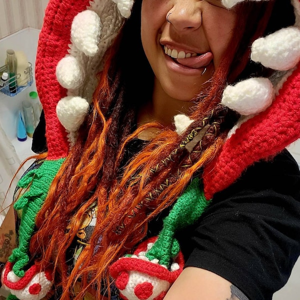 Twisted Chomper Hood Digital Pattern - Etsy