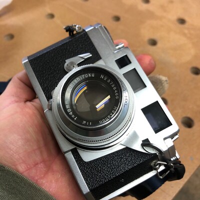 Konica III Vintage Rangefinder Camera, Fully Overhauled, Ready to Use ...