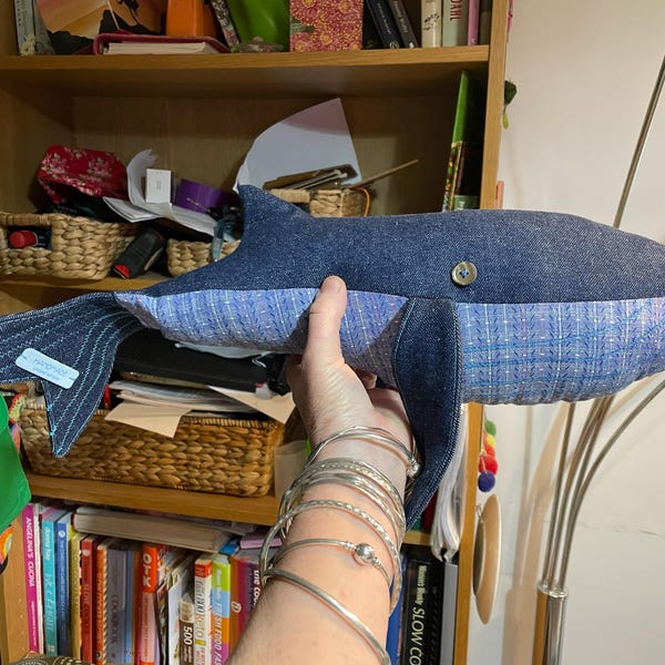 Sewing PATTERN TUTORIAL PDF Upcycled Denim Jean Stuffed Animal Plush ...