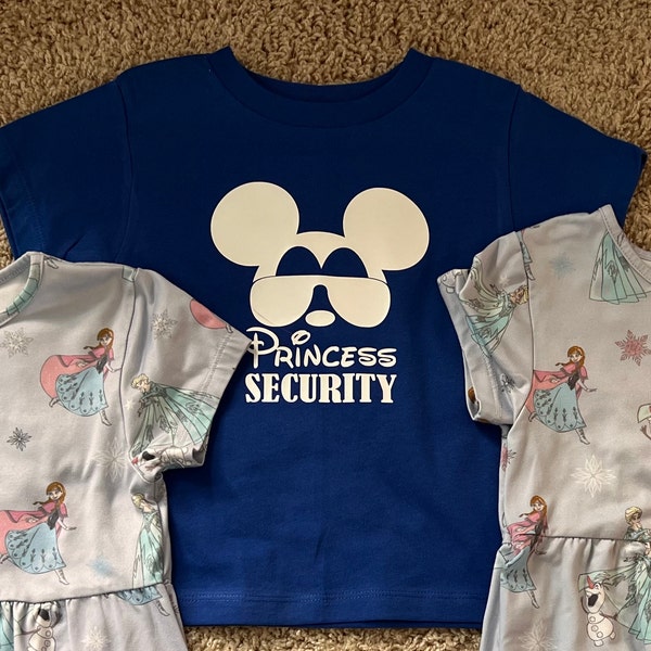 SVG, Princess Security, Cool Mickey, Dad, Digital Download, Instant ...