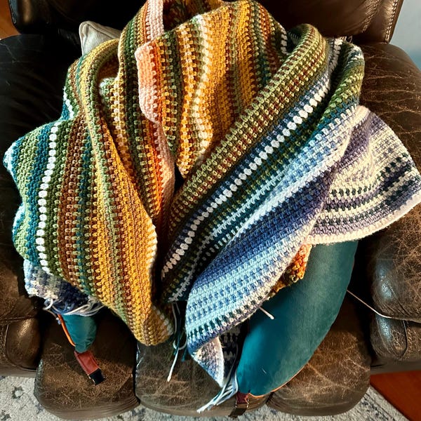 Temperature Blanket Crochet Pattern | Color Chart Tutorial | Printable ...